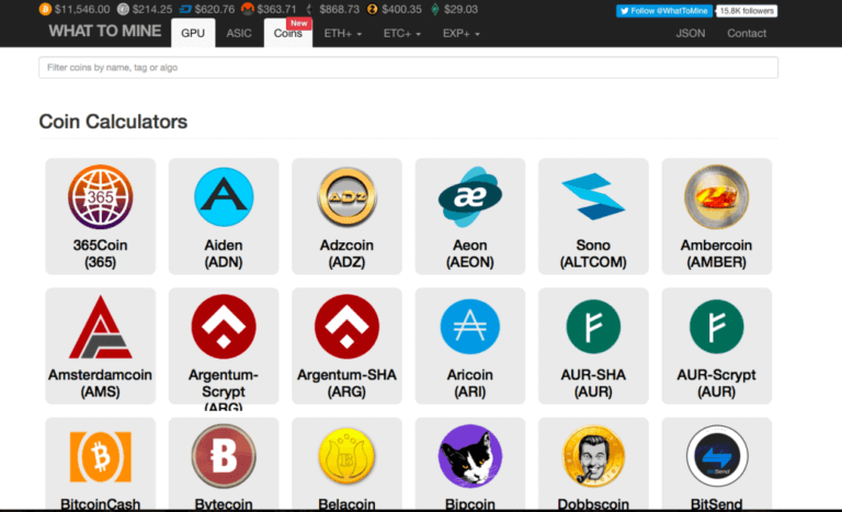 How to Use the WhatToMine - Definitive Guide - Crypto Mining Blog