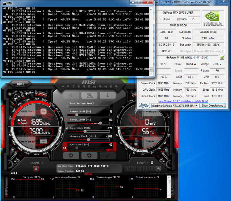 Beginning Miner's Guide and GPU Overclocking on Different Algorithms ...