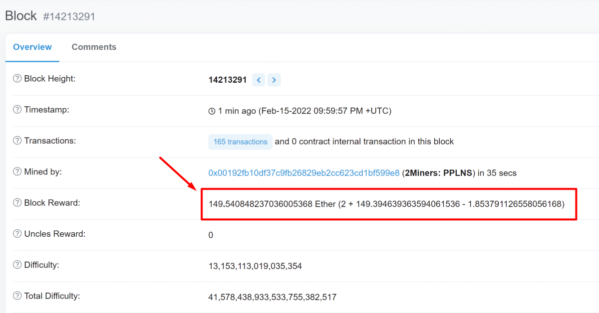 February 2022 Work Progress Report: High Reward Blocks in the Ethereum ...