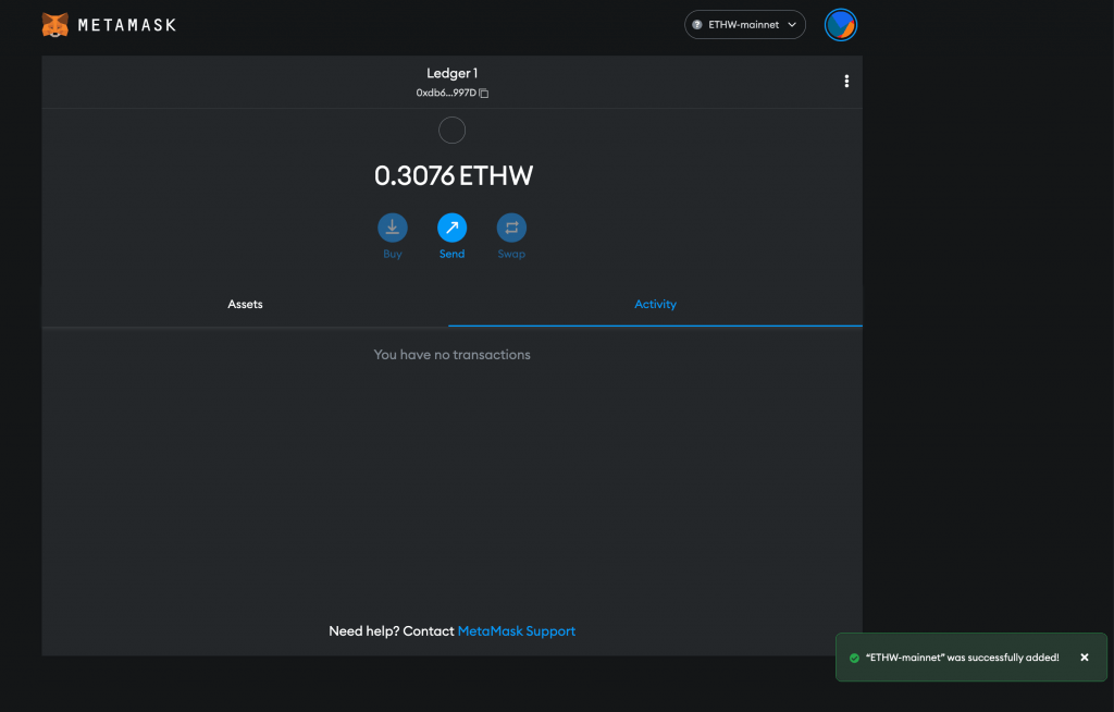 How to Add Ethereum PoW (ETHW) Cryptocurrency Network to MetaMask Wallet - Crypto Mining Blog